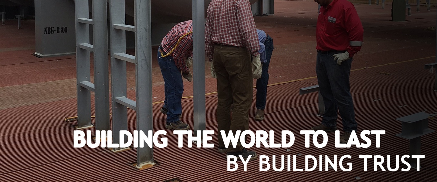 Building the World to Last by Building Trust