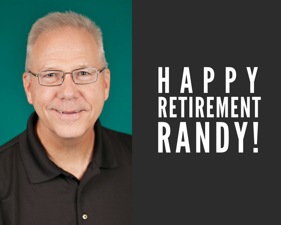 Happy Retirement Randy!